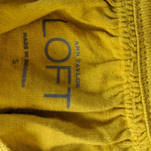 LOFT | Tops | Loft Small Yellow Tank Top | Poshmark